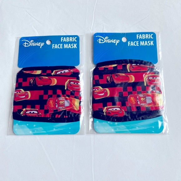 Disney | Accessories | Disney Pixar Kids Fabric Face Masks Lot Of 2 New ...
